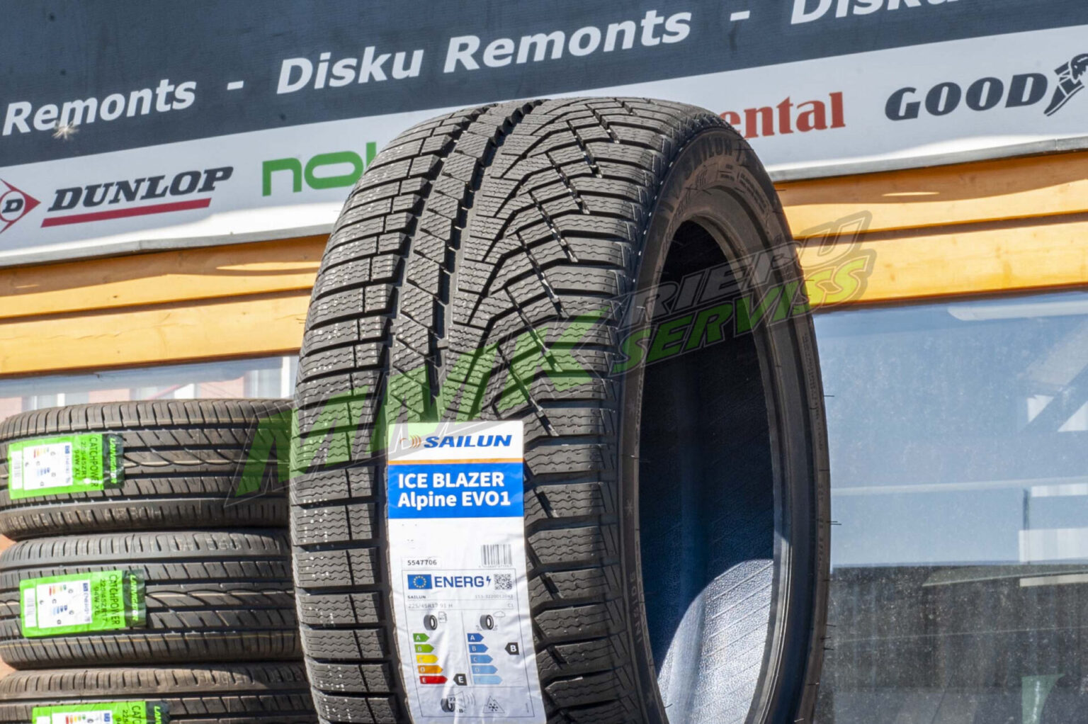 235/60R18 Sailun Ice Blazer Alpine EVO1 107V XL DEMO • MMK Riepas