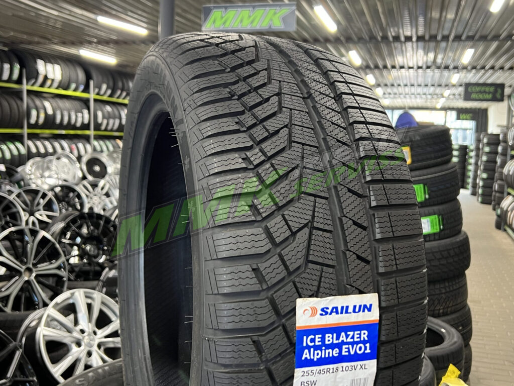 215/55R17 Sailun Ice Blazer Alpine EVO1 98V XL • MMK Riepas