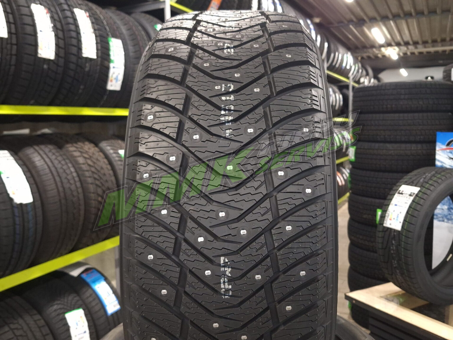 185/65R15 Yokohama ice GUARD Stud iG65 92T XL DOT23 ar radzēm • MMK Riepas