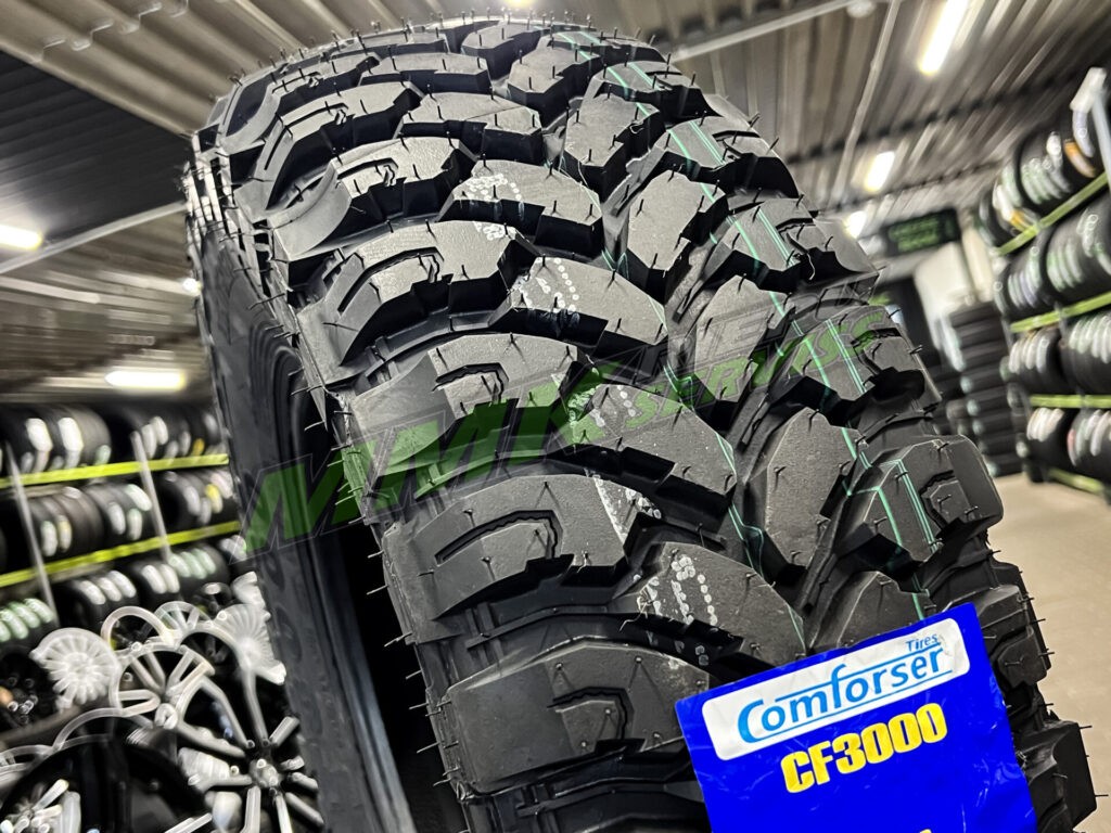 265/70R16 Comforser CF3000 F2 M/T 121/118Q 3PMSF Left Side • MMK Riepas