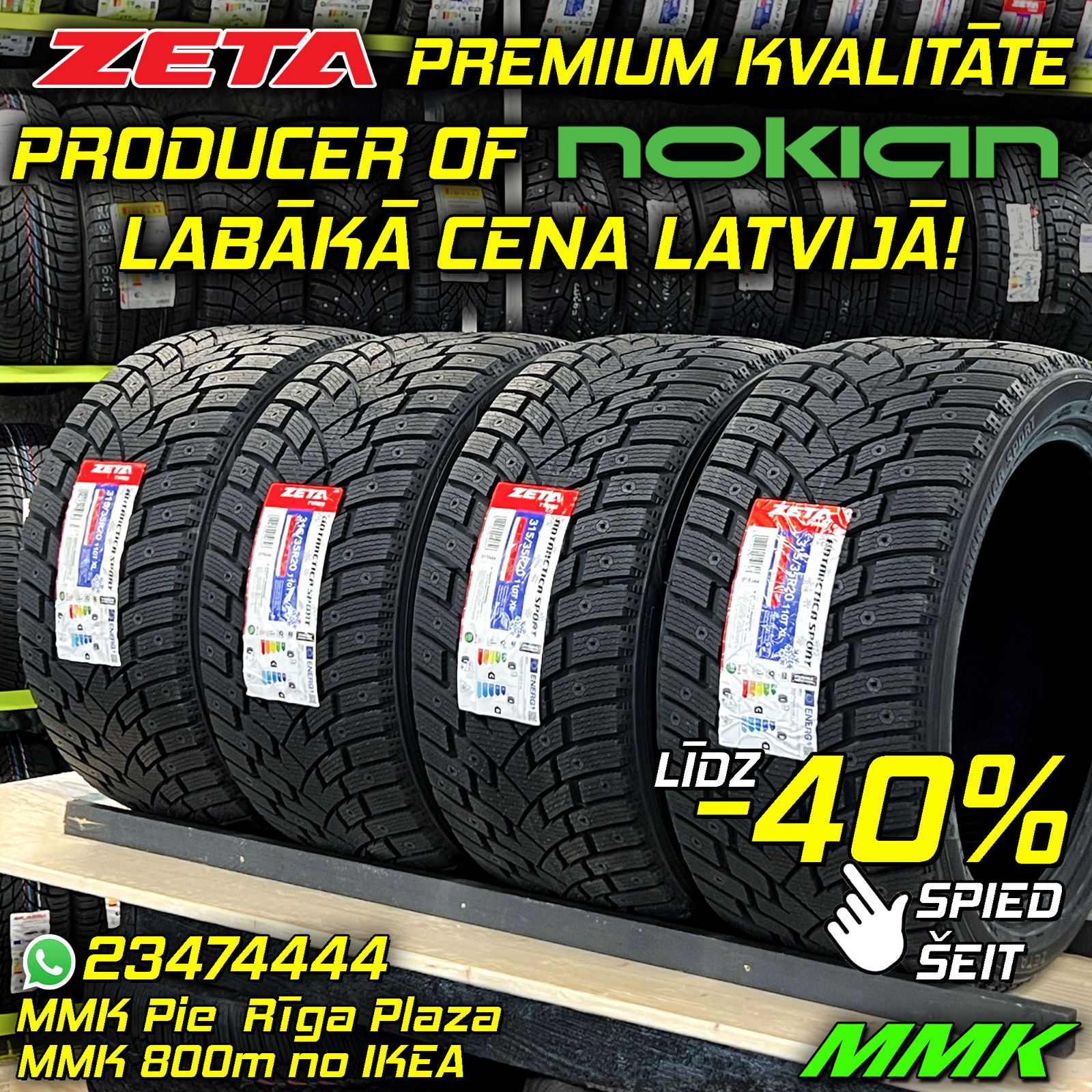 Ziemas riepas par labākajām cenām